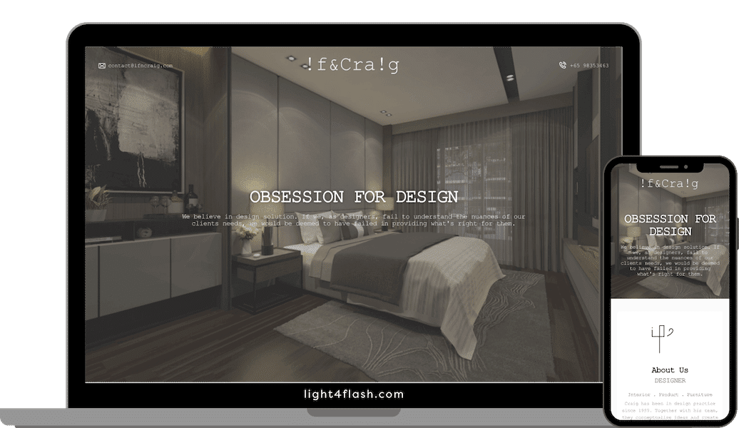 Portfolio - Light 4 Flash | Web Design In Singapore
