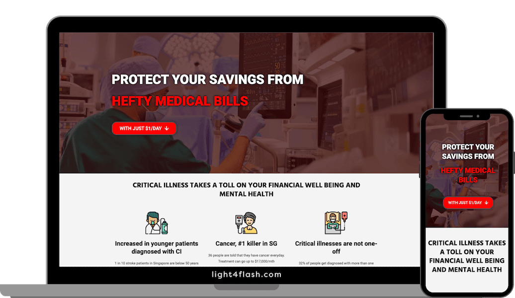 Portfolio - Light 4 Flash | Web Design In Singapore